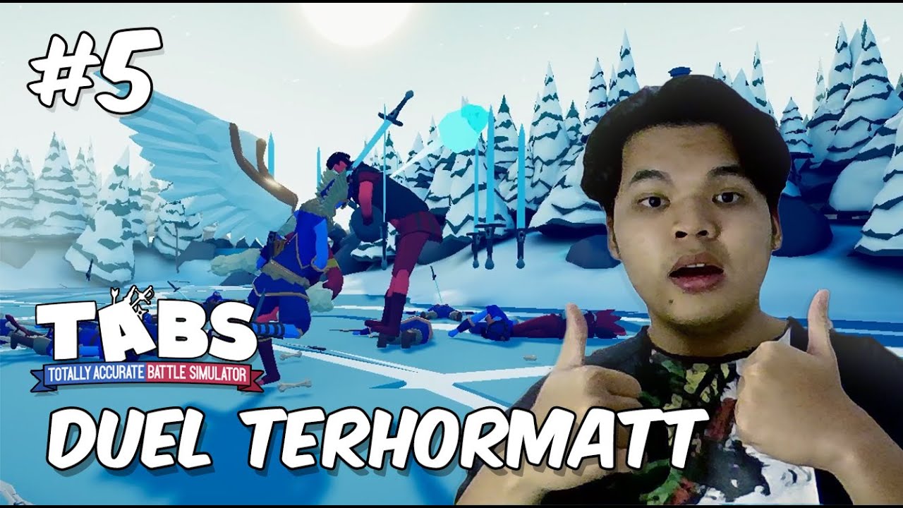 DUEL TERHORMAT - Totally Accurate Battle Simulator - YouTube