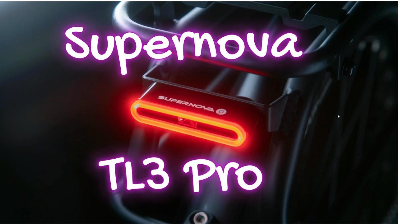 Supernova TL3 Pro - eBike Rücklicht mit Bremslicht und Notbremslicht - YouTube