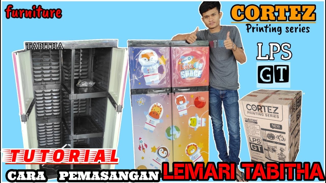 Cara Merakit Lemari plastik Tabitha Cortez LPS GT ||Printing series - YouTube