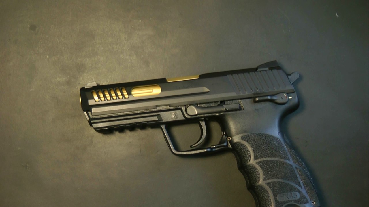 H&K45 TACTICAL CONVERSION! - YouTube