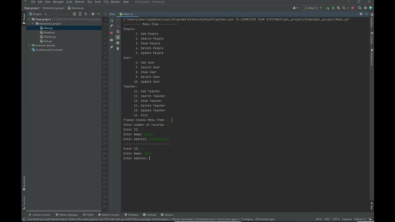 Final_Python_ OOP - YouTube