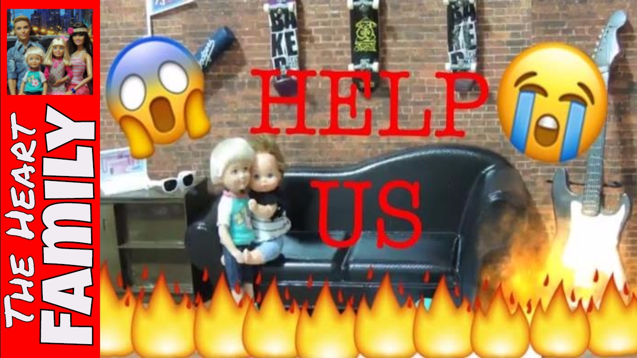 S3E4: House on fire - Barbie stop motion animation parody - The Heart ...