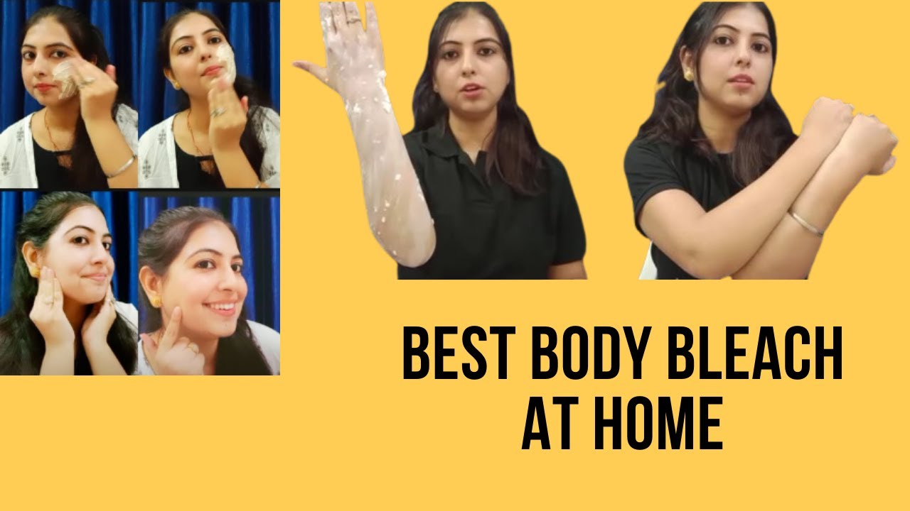 Effective Bleach for Full Body! - YouTube