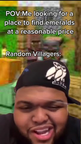 Villagers Always Be Ready To scam You | #memes #mannyac #funny # ...