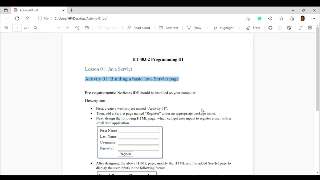 Building a basic Java Servlet page - YouTube