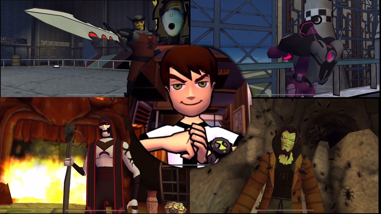 Ben 10 Protector of Earth second main bosses & Cutscenes Enoch/Hex ...