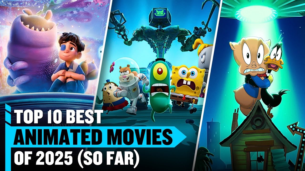 Top 10 Animated Movies of 2025 (So Far) - YouTube