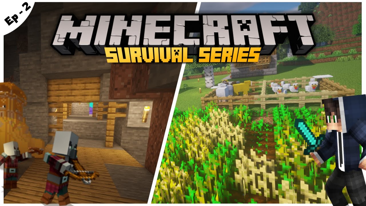 Farming Wheat and Breeding Animals | Minecraft Survival Series (Tamil ...