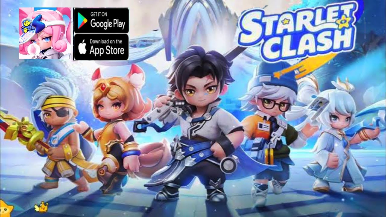 Starlet Clash Gameplay - MOBA 5v5 Android iOS Game - YouTube