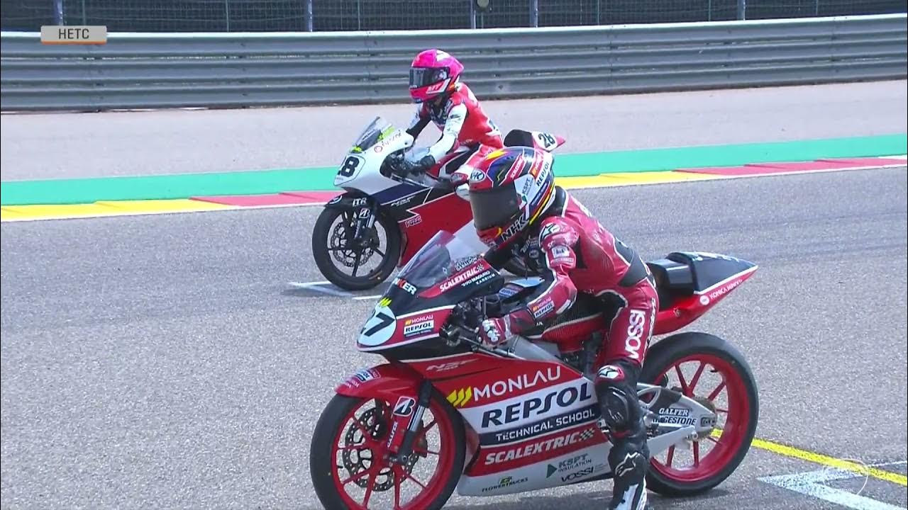2021 Aragon Round 5 Race Hawkers European Talent Cup Championship - YouTube