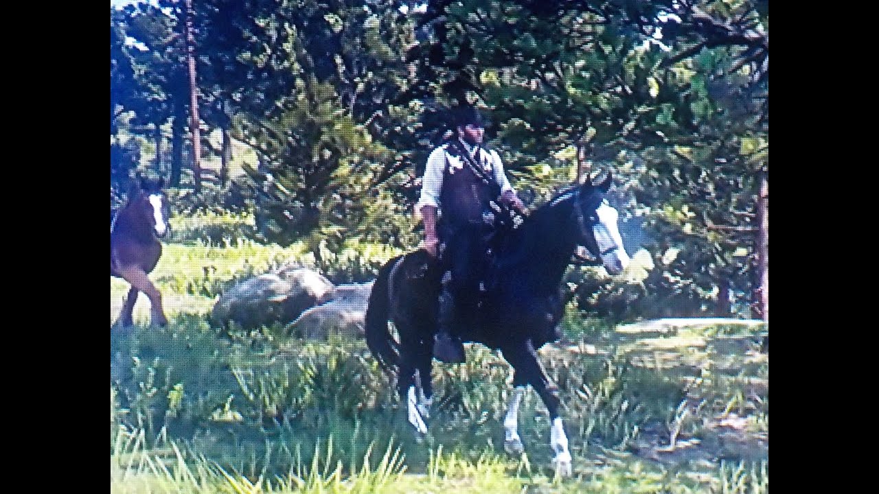 Red Dead Redemption 2 Arthur Visits Horseshoe Overlook On Baylock - YouTube