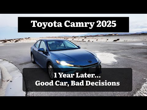 Honest Review After 1 Year With My 2025 Toyota Camry Hybrid (Not Sponsored)