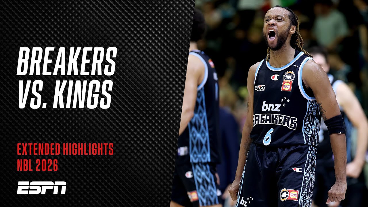 NBL Mini: New Zealand Breakers vs. Sydney Kings | Extended Highlights ...
