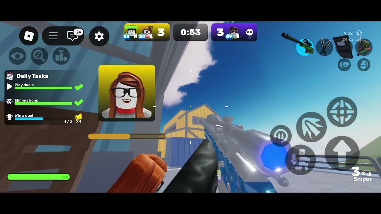 PLAYING RIVALS FOR THE FIRST TIME | WITH A SPECIAL PERSON | ROBLOX ...