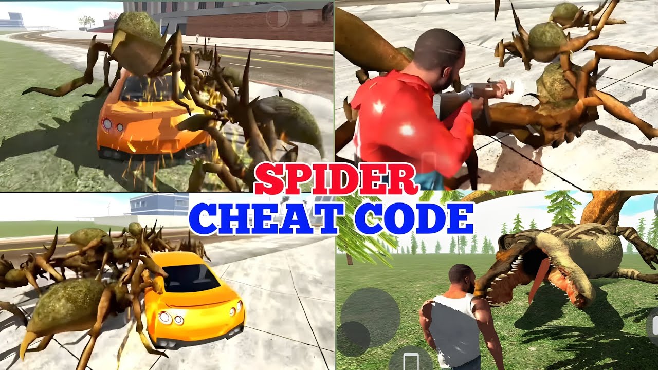 Finally Spider आ गया😱🔥|| Spider Cheat Code in Indian Bike Driving 3D🥰| Auto Rickshaw Only Gaming ...