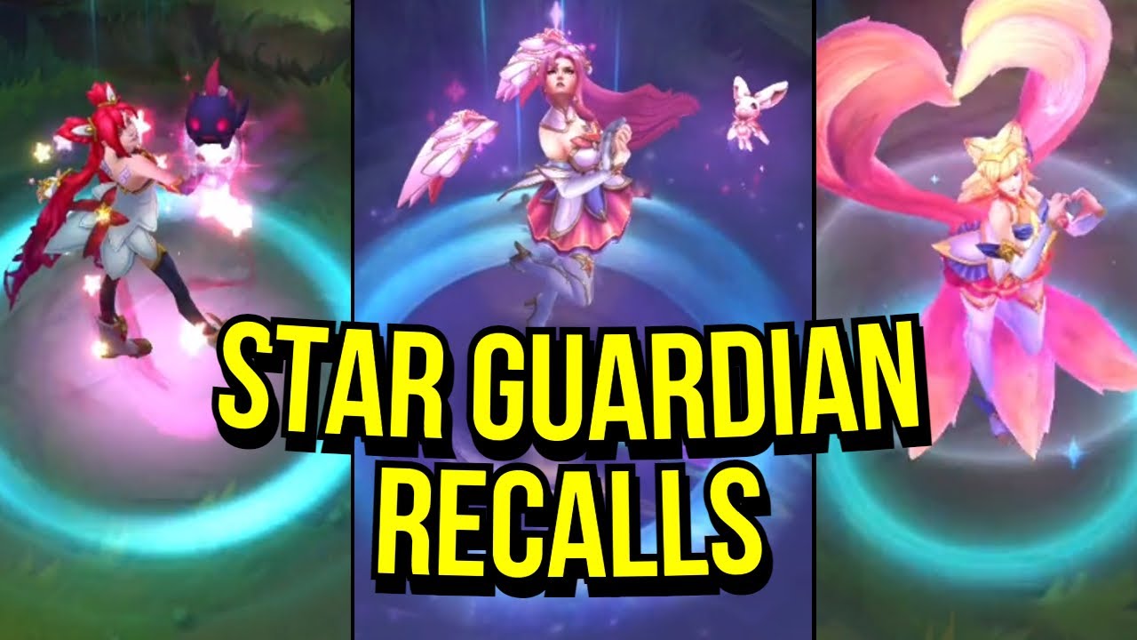 All 22 Star Guardian Recalls | League of Legends - YouTube