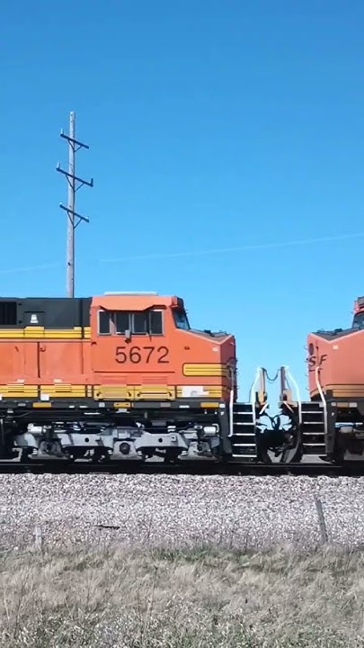 Double Rear End DPU Alright!!! #bnsf #railfanning - YouTube