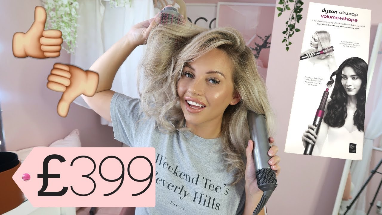 DYSON AIRWRAP: IS IT WORTH £399?! HONEST REVIEW | Lucy Jessica Carter ...