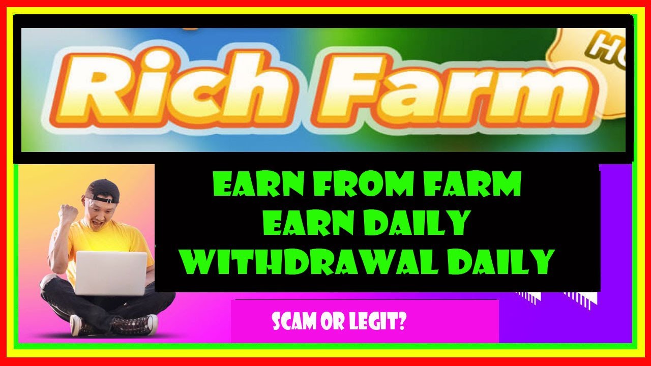 RICH FARM | RICH FARM APP | RICHFARM | RICHFARM REVIEW | RICH FARM ...