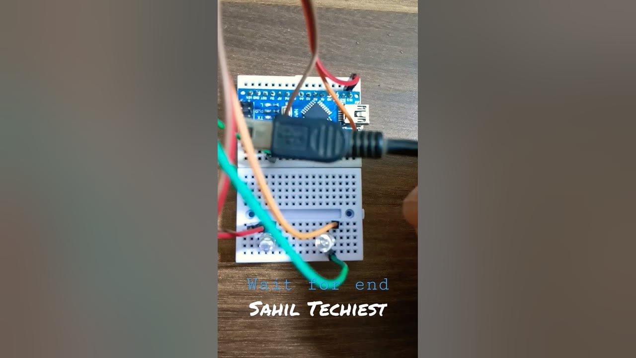 Blinking Of Led Using Arduinoarduino Dj Ledlights Tech Youtube