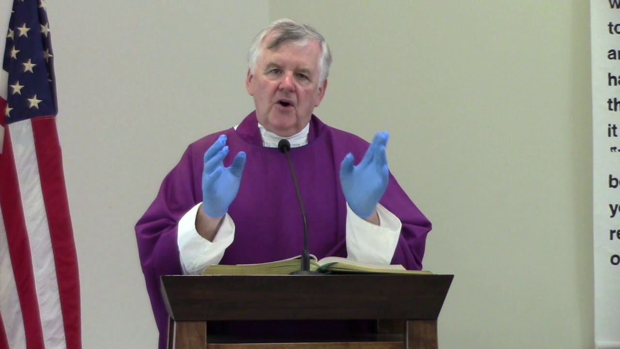 Fr Paddy Mockler, Homily March 25, 2020 - YouTube