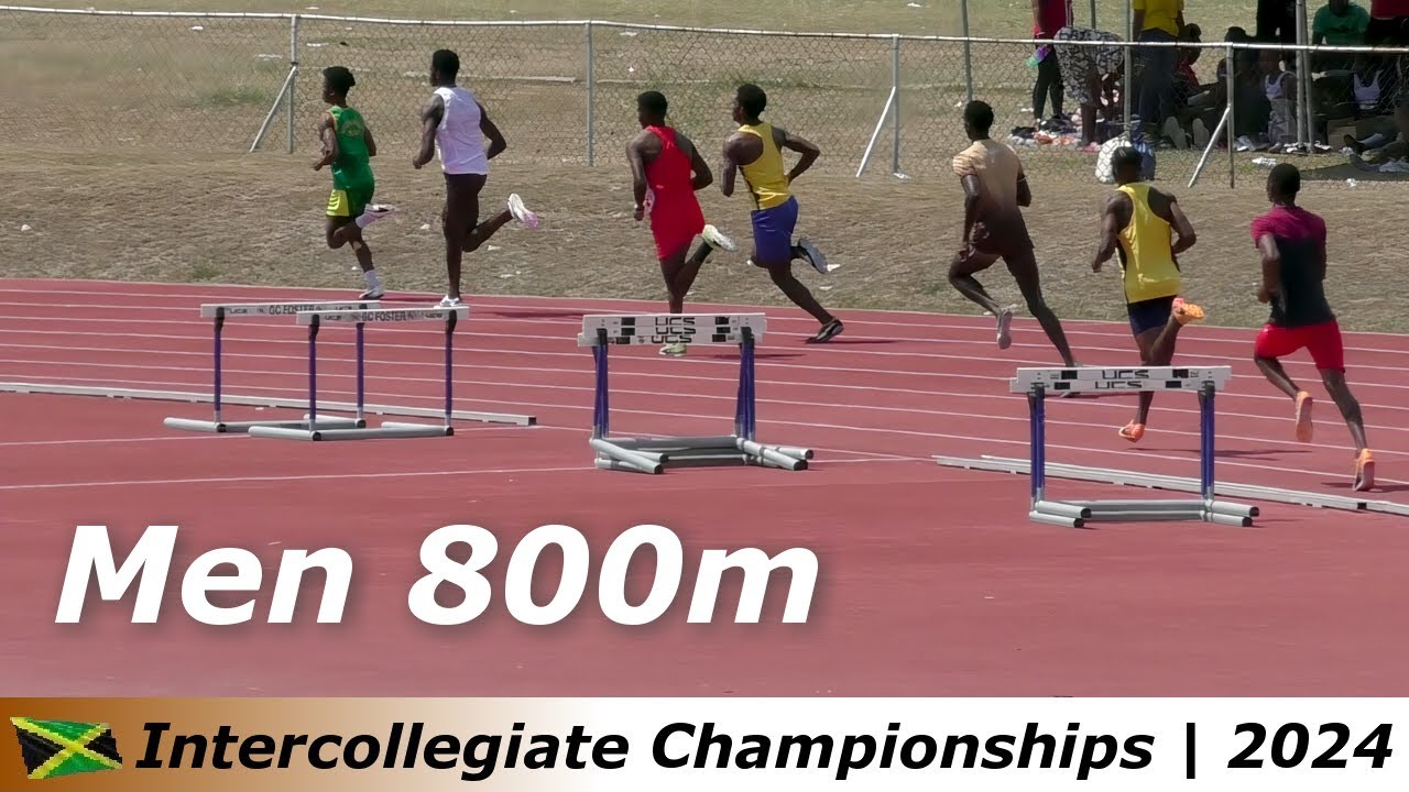 Dennick Luke | GC Foster | Noel Ellis | Men 800m Finals | Intercol ...