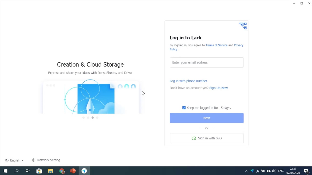 TUTORIAL -01 : LOGIN KE APLIKASI LARK - YouTube