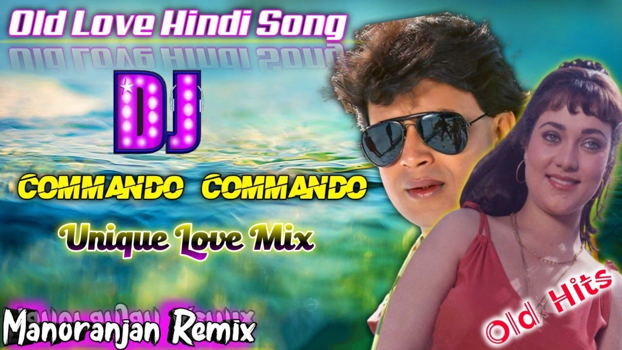 Commando Commando💝Tittle Song Dj💕Bapi Lahiri,Mithun Da,Mandakini👌Old ...