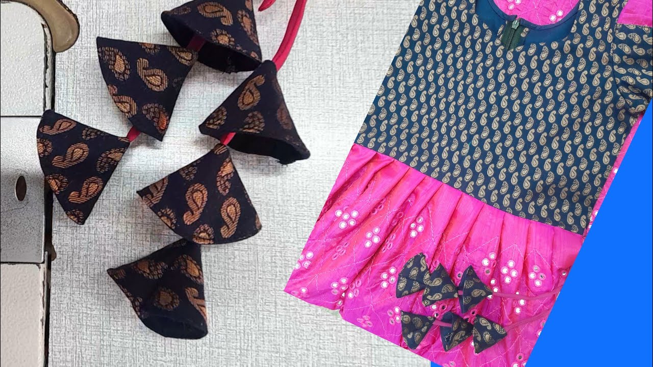 knot latkan rope design simple and easy method//blouse & kurti long ...