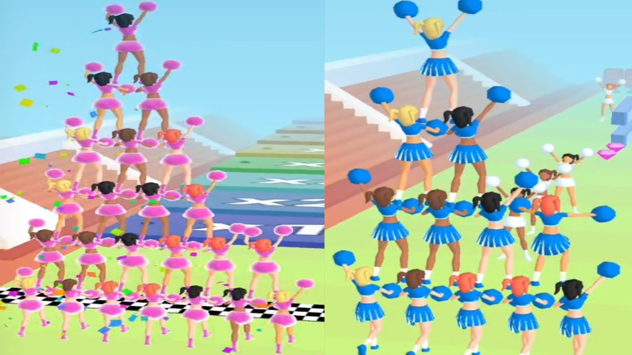 Cheerleader Run 3D Gameplay Walkthrough | Android/ios Game ...