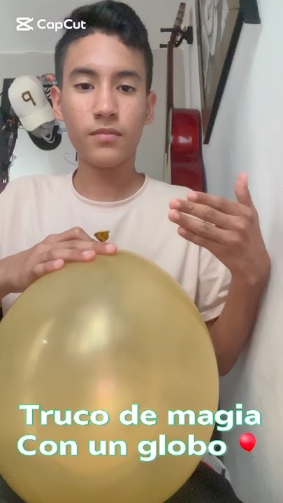 Aprende hacer magia con un globo 🎈🪄#palomaresmagic #magia #trucosdemagia #aprendemagia #globo ...