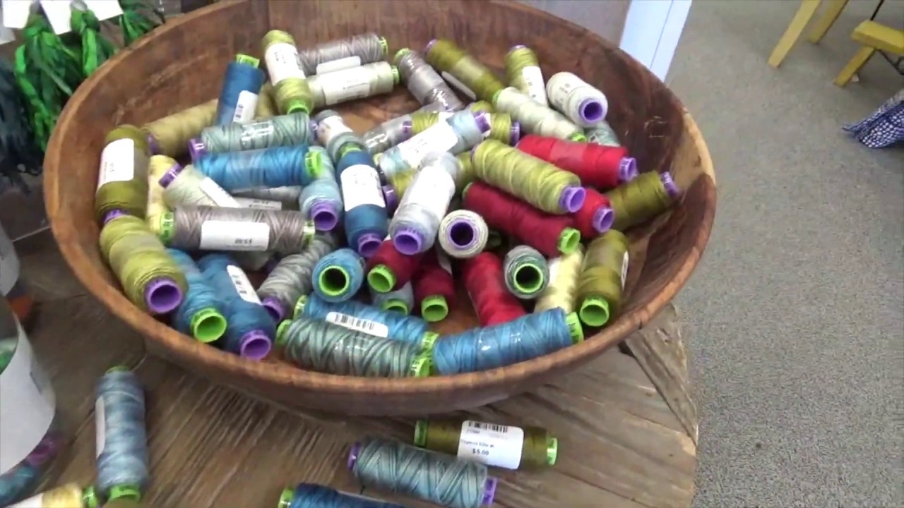 Visiting the Stitchin Post - YouTube