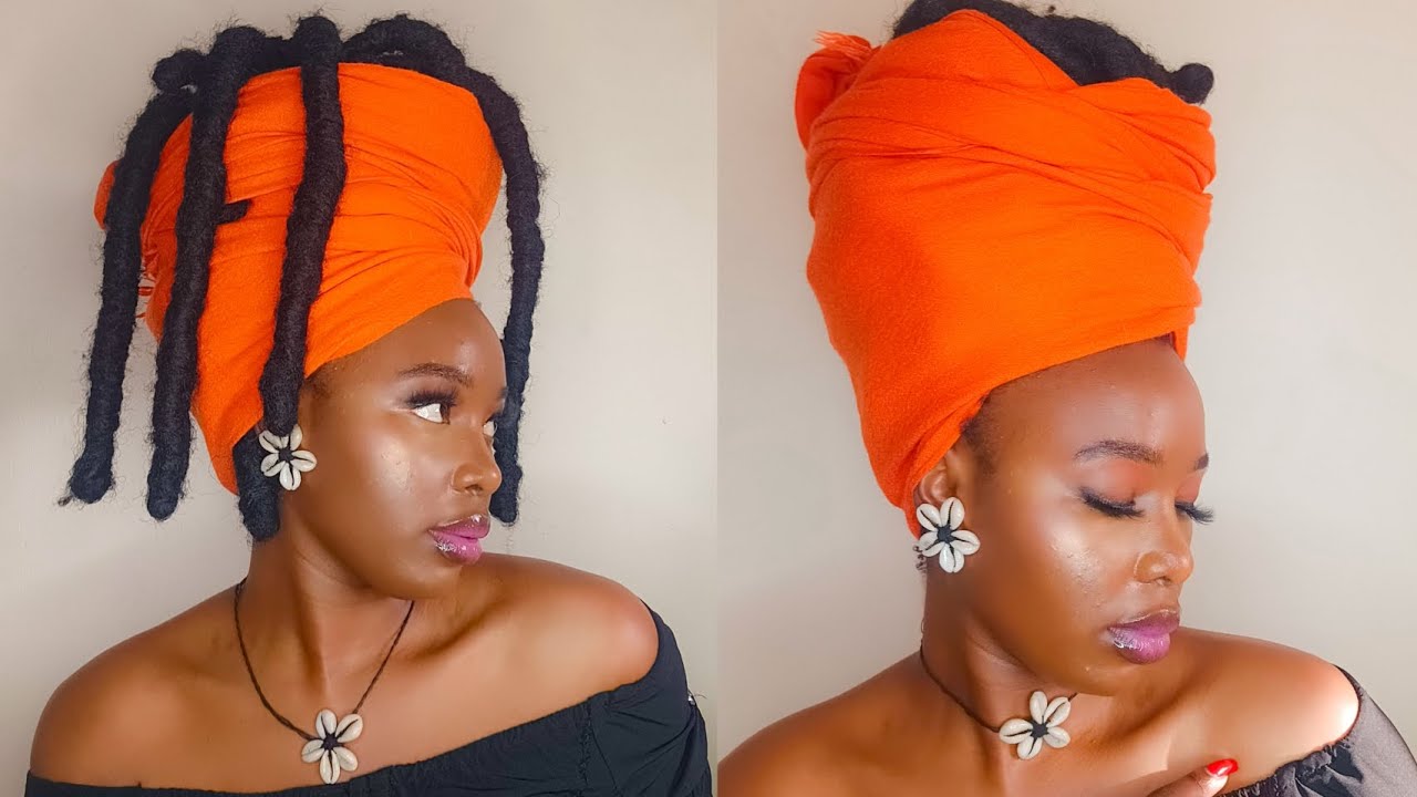 Quick And Easy Faux Locs Hairstylesheadwrap Styleshow To Style Faux Locs Youtube