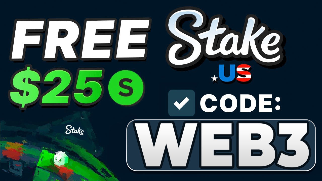 STAKE US CODE 2025 : WEB3 - STAKE US PROMO CODE REVIEW / STAKE US BONUS ...