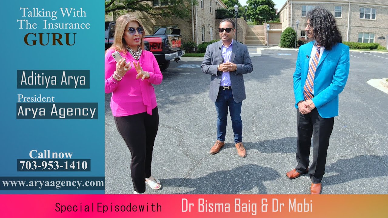 Conversation with Dr Bisma dr mobi and the insurance Guru Aditya Arya ...