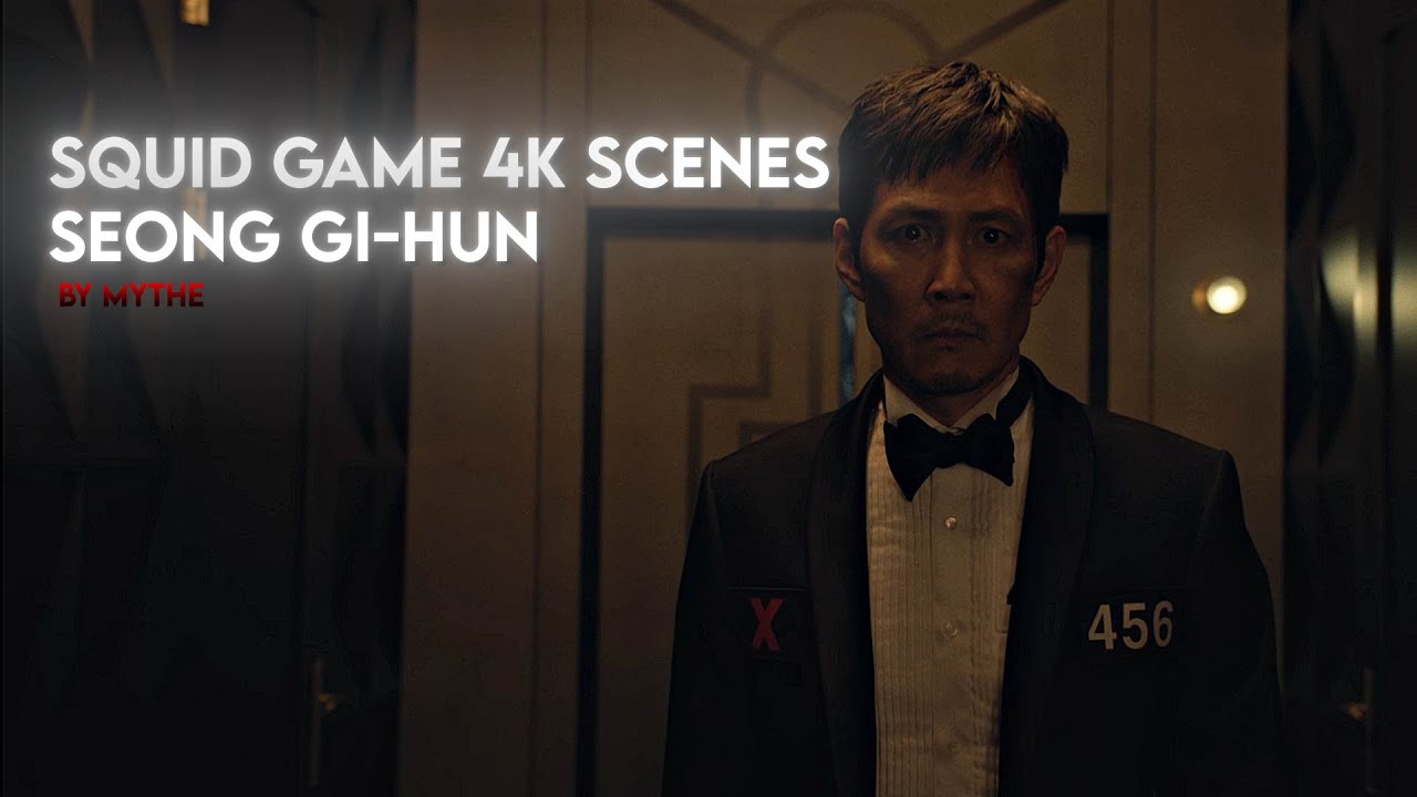 Squid Game 4K Scenes | Seong Gi-Hun Season 3 - YouTube
