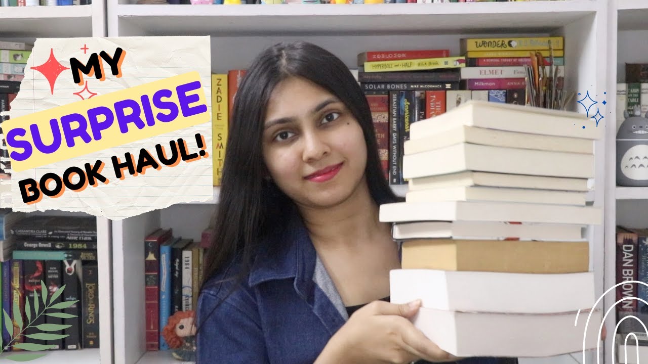 My Surprise Book Haul of 10 Books ll Saumya's Bookstation - YouTube