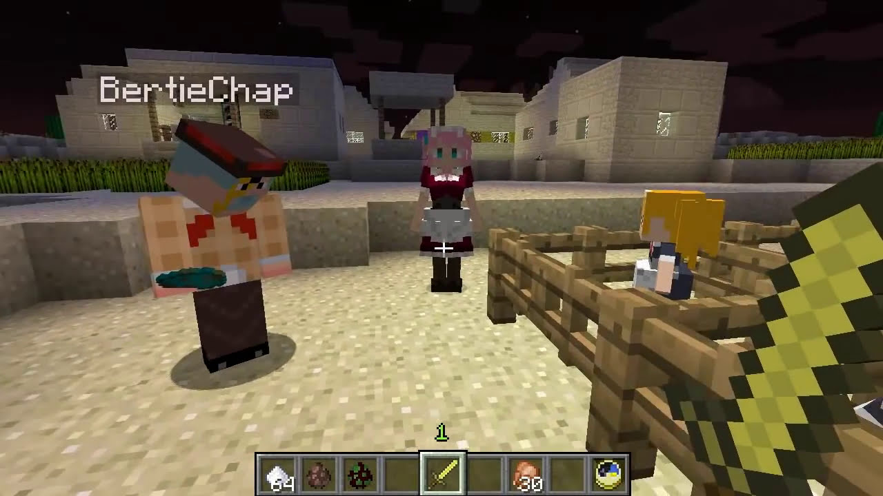 Minecraft MAID VILLAGERS Take Over! - YouTube