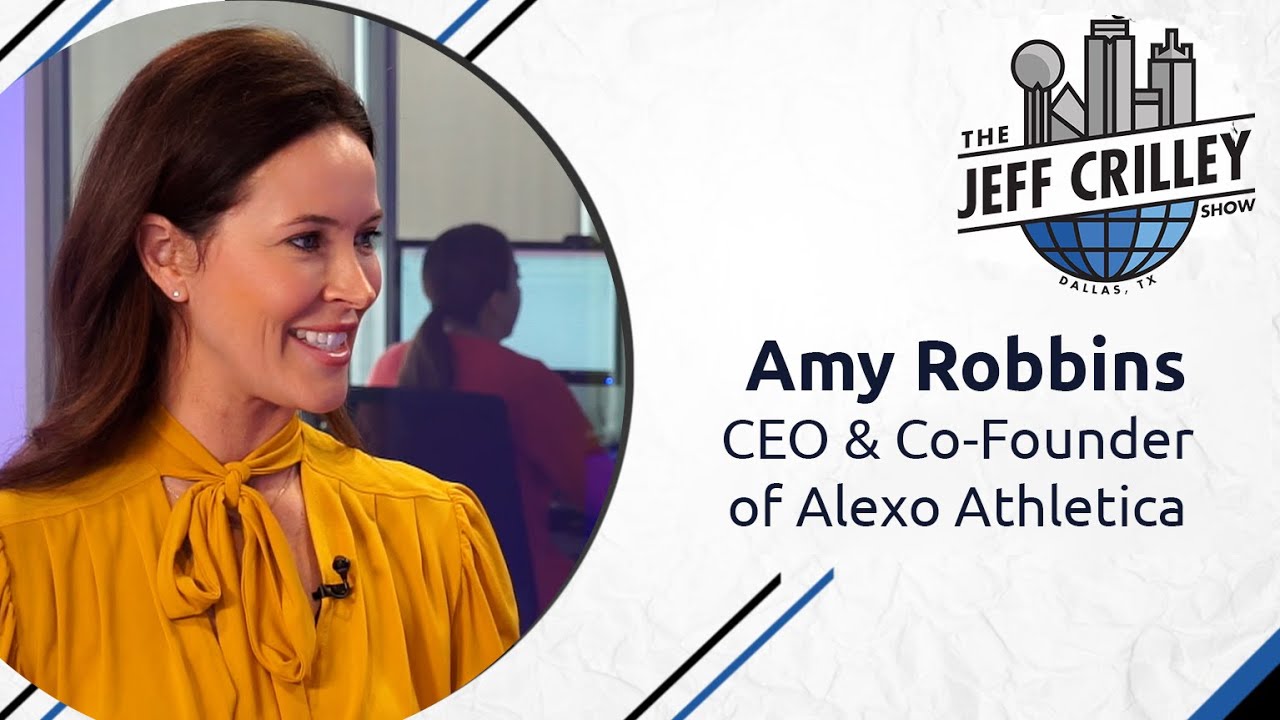 Amy Robbins, CEO & Co-Founder of Alexo Athletica | The Jeff Crilley ...