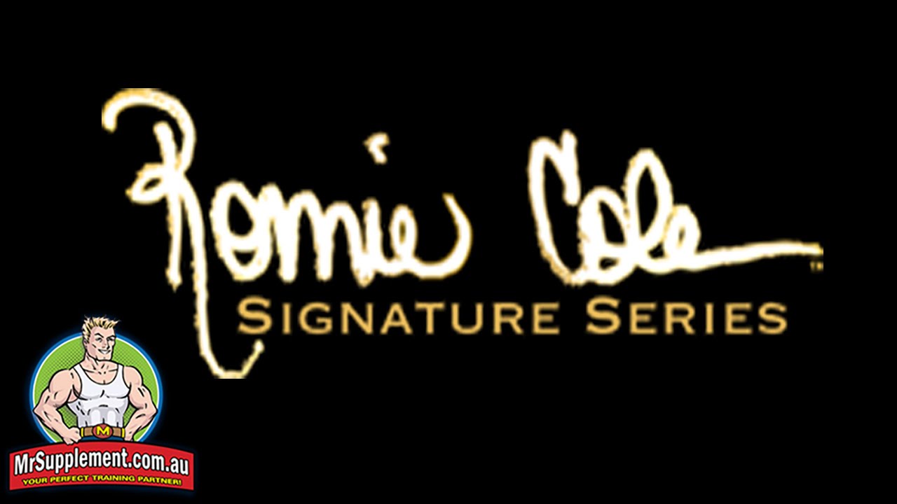 Ronnie Coleman Signature Series - YouTube