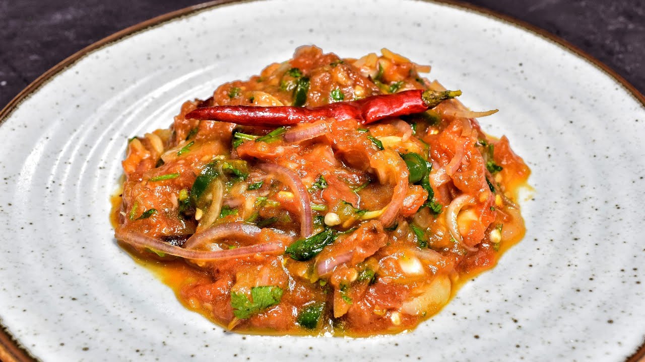 Mouthwatering Tomato Vorta/Spicy Mashed Tomato - YouTube