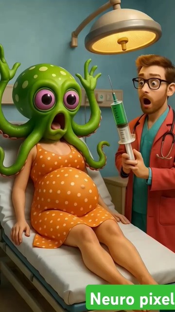 ️Evolution of Baby: Pregnant Octopus on hospital with Dr.🥰SECRET'SWORLD ...