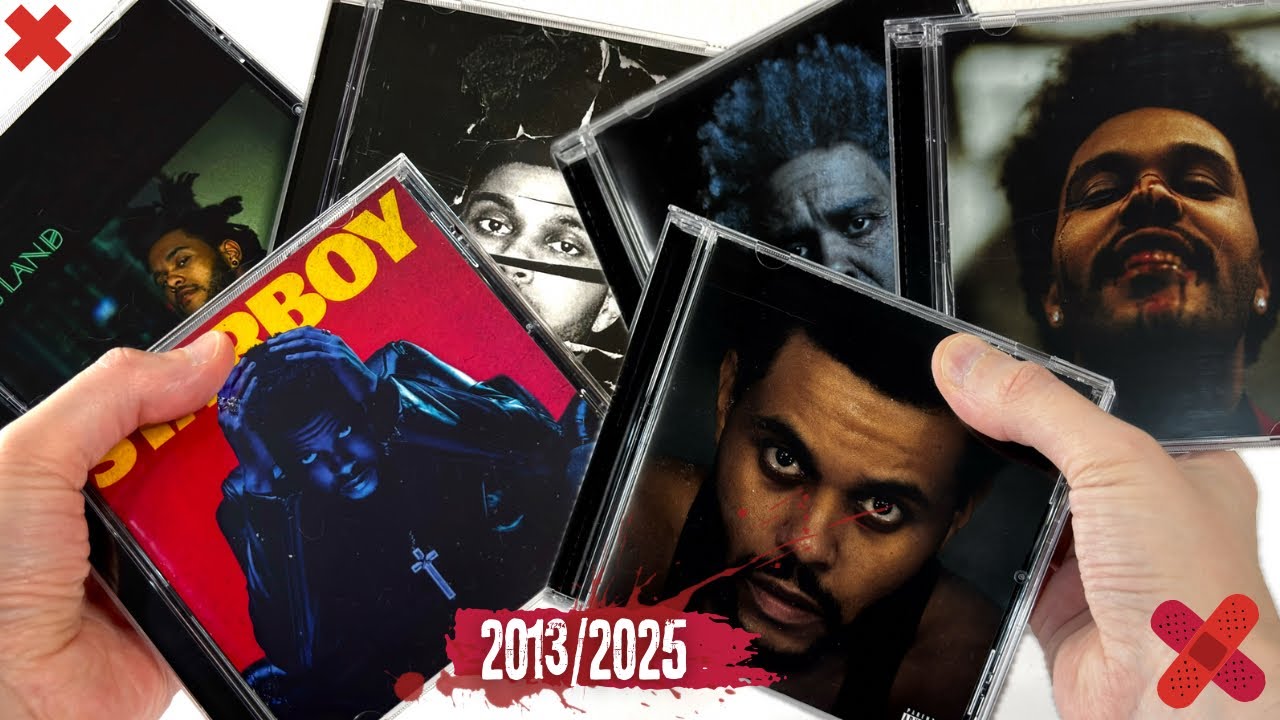 The Weeknd "The Complete Collection of Studio Albums (2013-2025)" CD ...