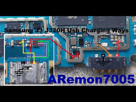 Samsung J3 J320H Usb Charging Problem Solution Jumper Ways - YouTube