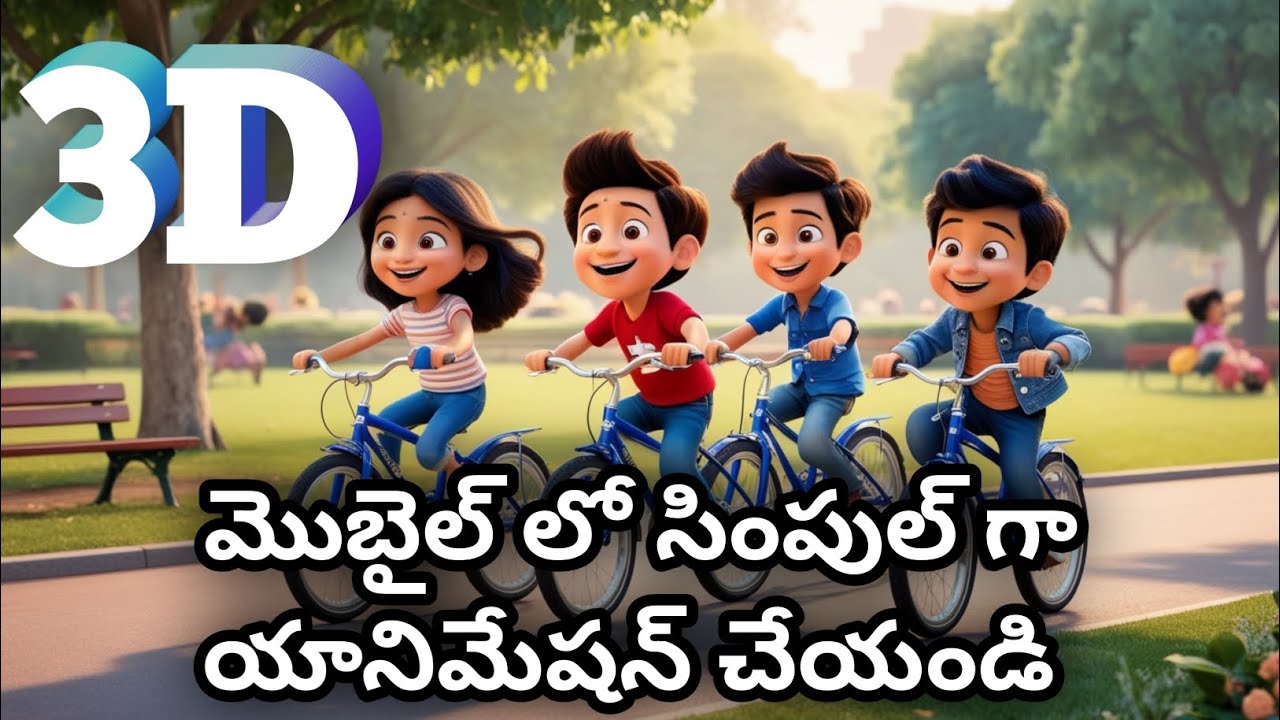 Create 3D Cartoon Animation Videos using Ai Tools on Mobile - YouTube