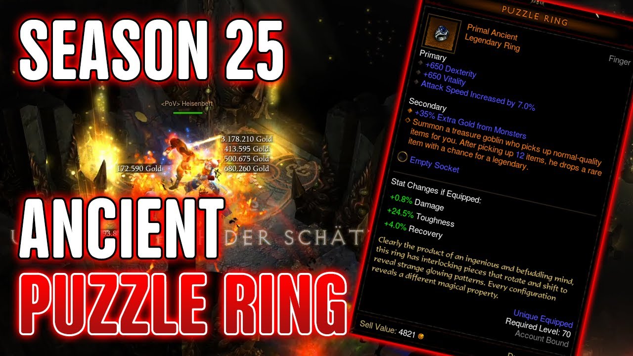 Archaischer Flechtring Ancient Puzzle Ring Primal Diablo 3 Season archaischer-flechtring-ancient-puzzle-ring-primal-diablo-3-season