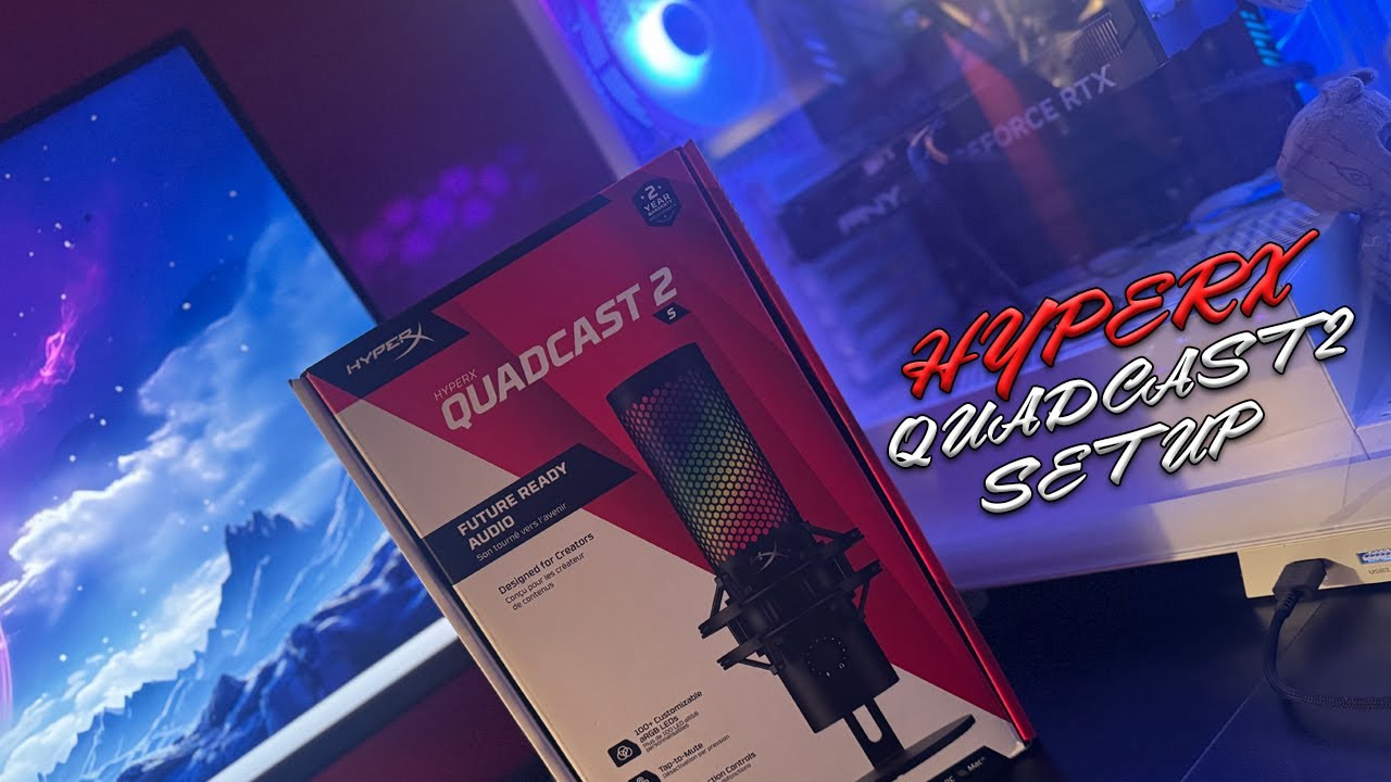 Hyperx Quadcast 2s Unboxing And Setup - YouTube
