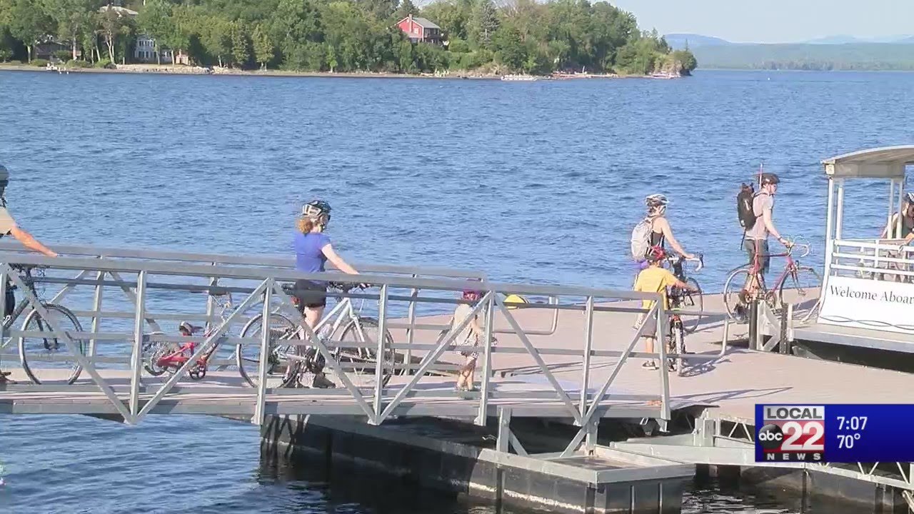 The Local Motion Island Line Bike Ferry opens for season - YouTube