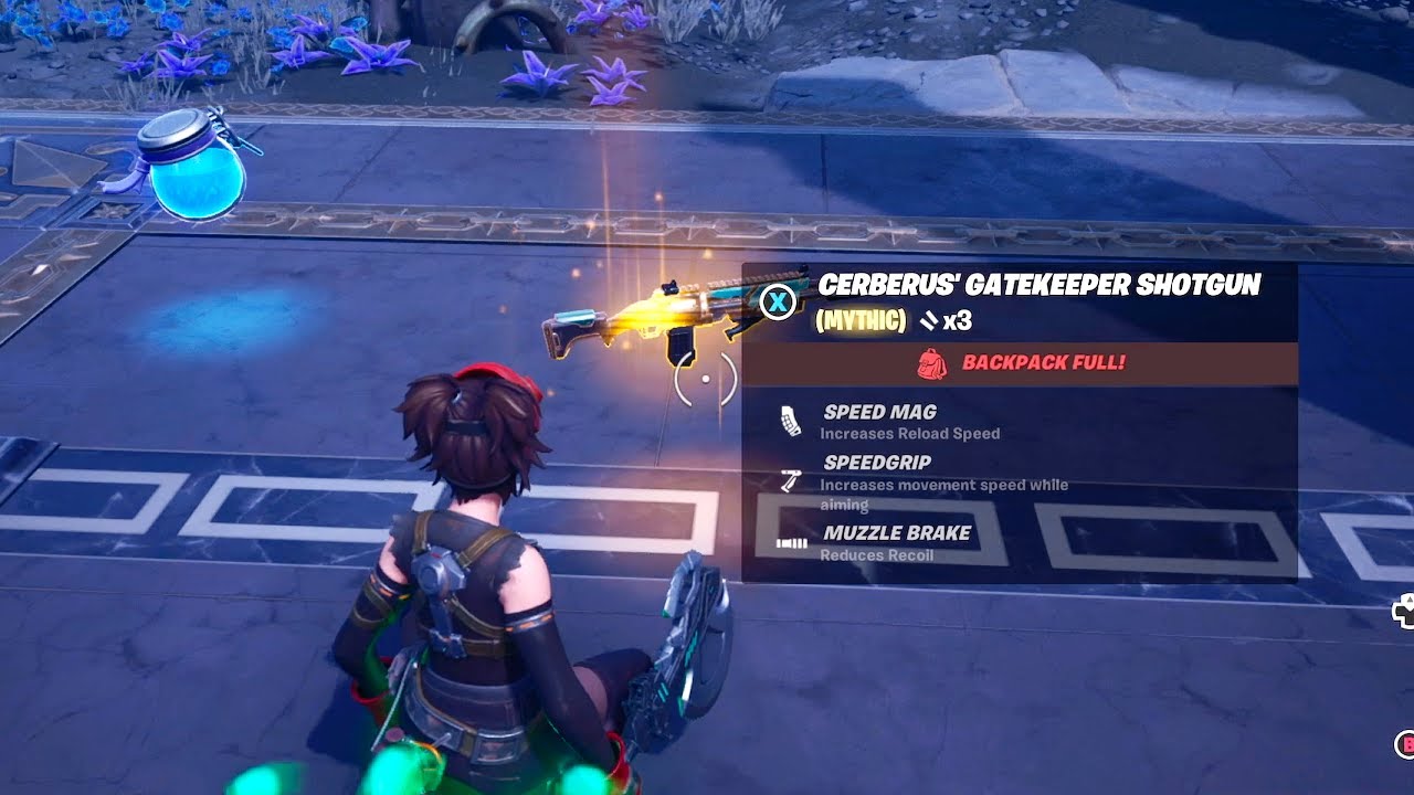 How to Get Mythic Gatekeeper Shotgun in Fortnite Battle Royale - YouTube