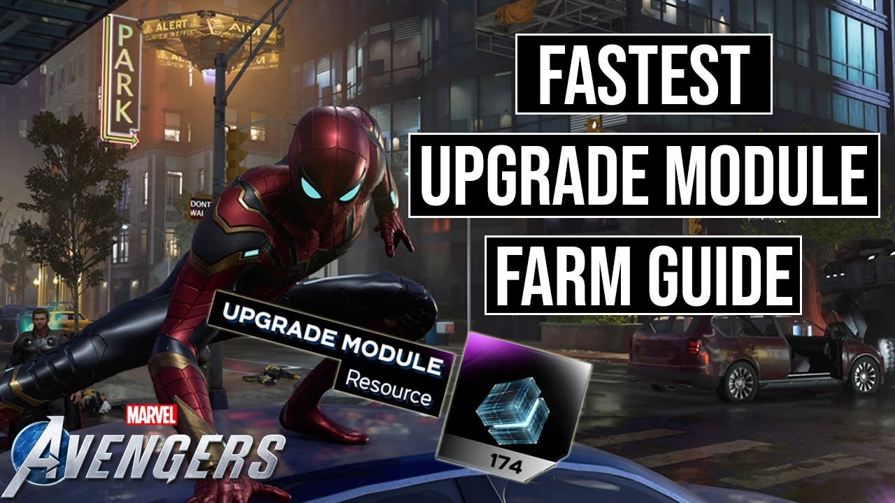 Marvel's Avengers - Fastest Upgrade Module Farm Guide! - YouTube